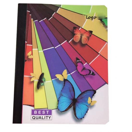 Lovely single line custom pages 120p / 160p / 200p exercise book ...