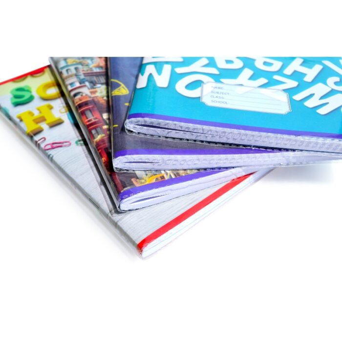 Customizable Exercise Book – Colorfly Hardcover 100-200 pgs