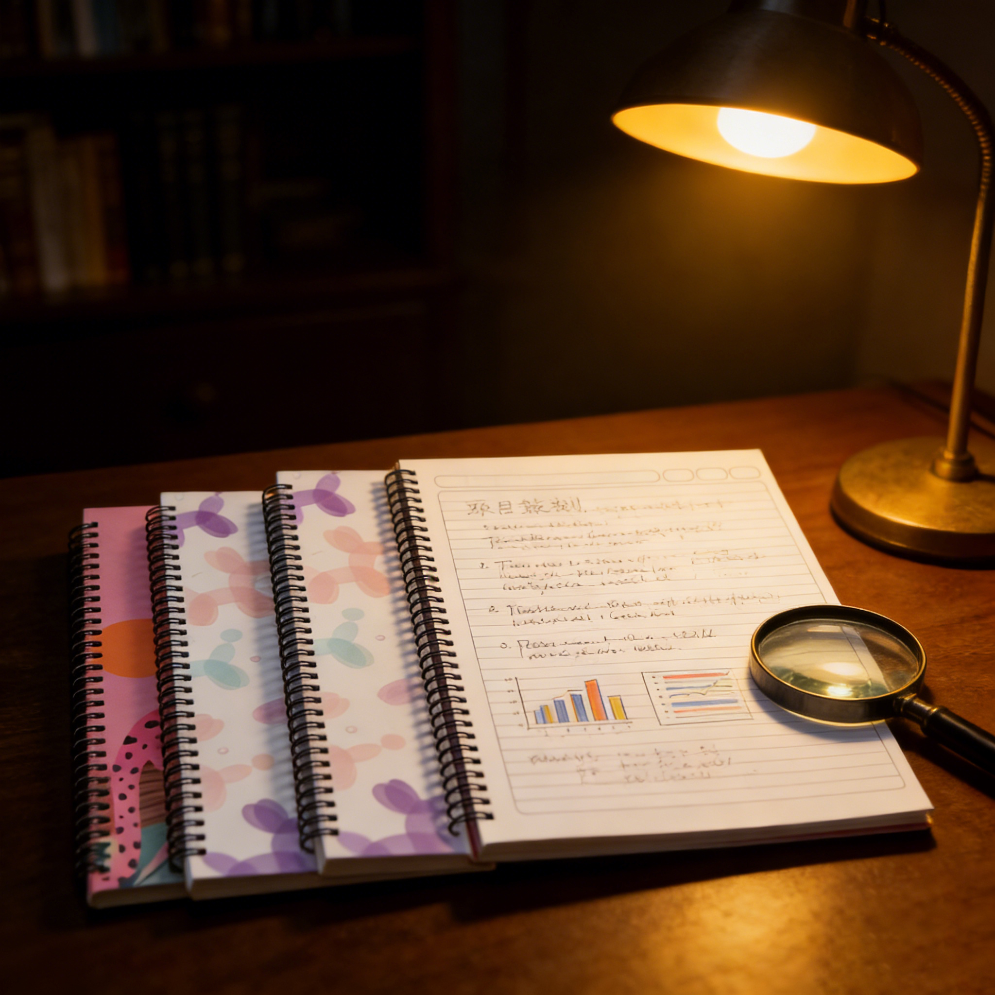 Coil-Bound Hardcover Notebooks: Durable & Lay-Flat for Any Task