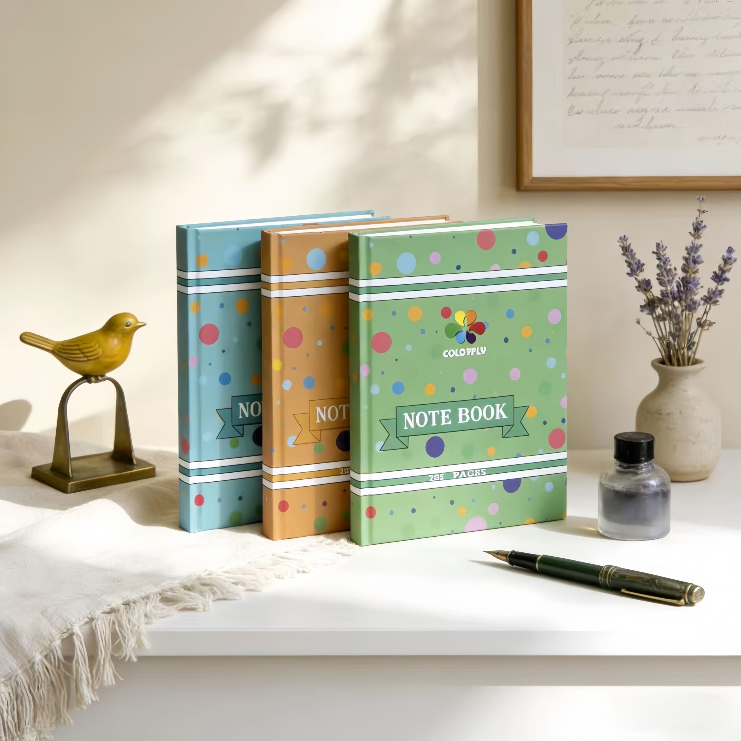 Hardcover Notebooks | Original Design & French-Ruled Paper